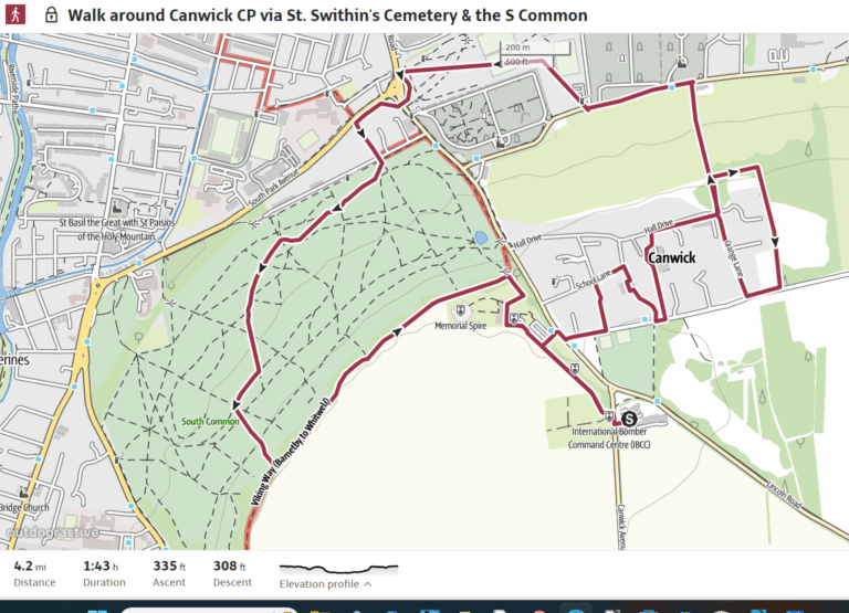 Long Walk Maps 2024 -2025 - Branston & District