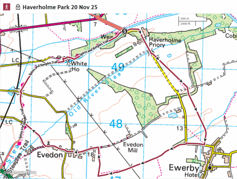 Long Walk Maps 2024 -2025 - Branston & District